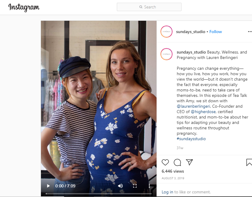 Social Media Content for sundays Studio – Miller Bradford